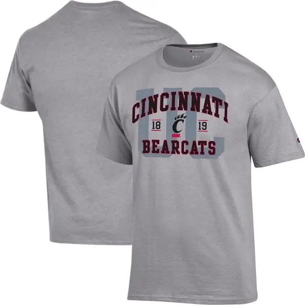 Champion Cincinnati Bearcats Varsity T-shirt - Heather Gray