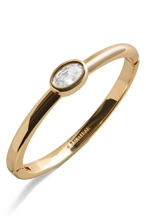 Baublebar Lexi Cubic Zirconia Hinge Bangle - Clear