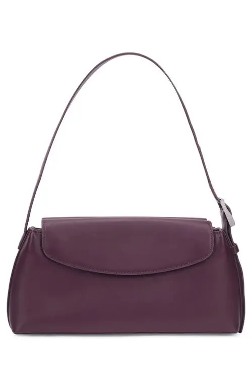 BEHNO Yara Leather Baguette Bag - Cherry