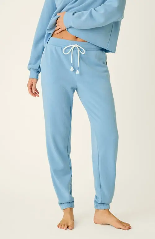 PJ Salvage Banded Howdy Holidays Lounge Pants - Snowdrift