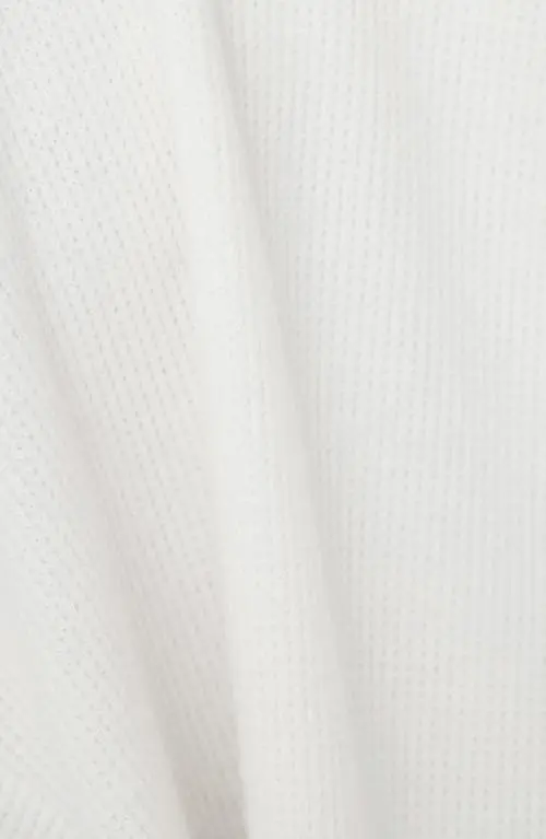 PJ SALVAGE Cotton Long Sleeve Sleep Top - White