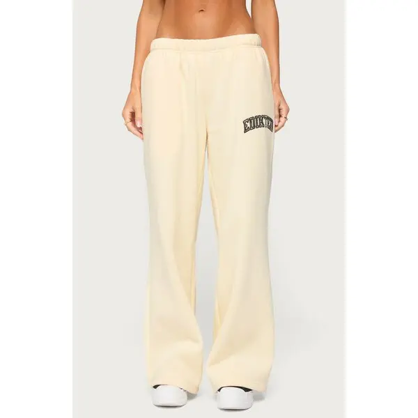 EDIKTED Crush Wide Leg Sweatpants