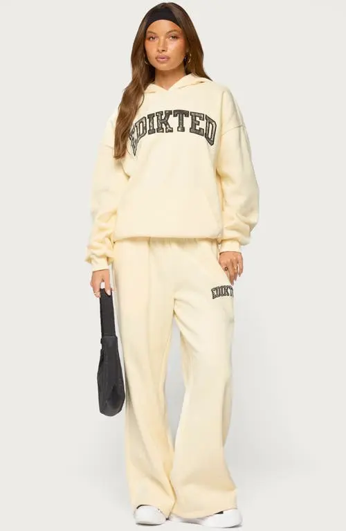 EDIKTED Crush Wide Leg Sweatpants