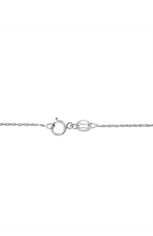 EFFY Sterling Silver Forever Love Diamond Heart Pendant