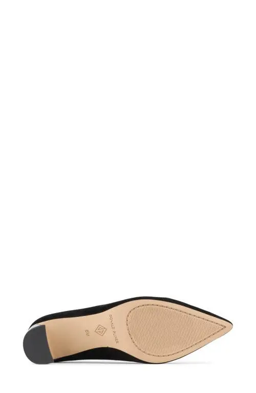 DONALD PLINER Talani Pointed Toe Pump - Black