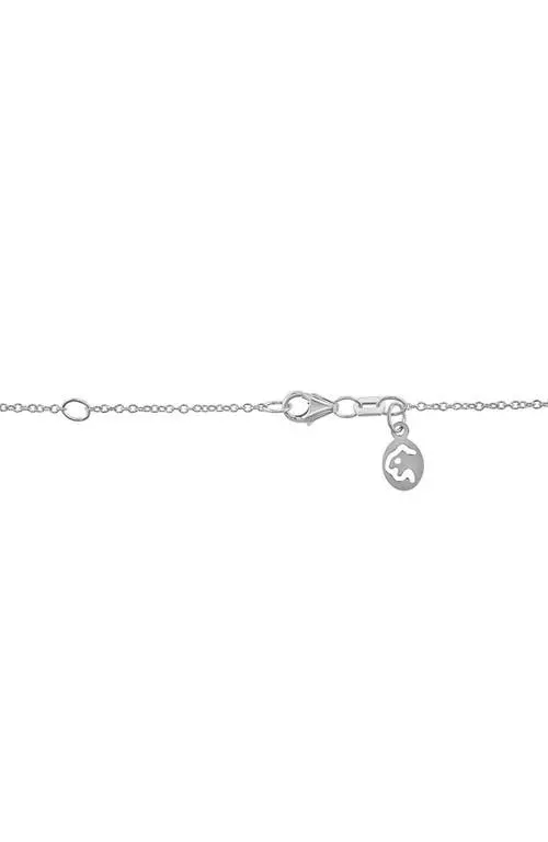 EFFY 14k White Gold Infinity Twist Diamond Pendant