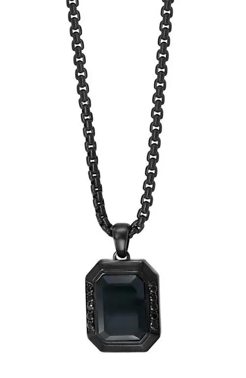 EFFY Onyx & Spinel Geometric Pendant