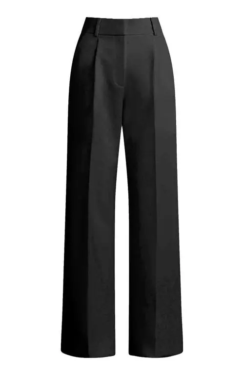 FAVORITE DAUGHTER The Favorite High Waist Pleated Wide Leg Pants