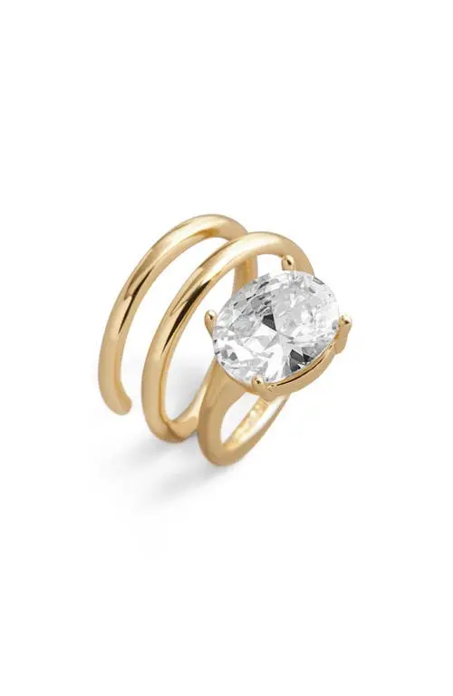 Baublebar Jennifer Spiral Ring - Clear