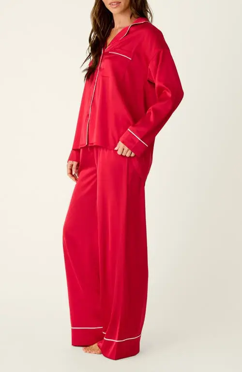 PJ SALVAGE Moonlight Muse Pajamas - Lipstick