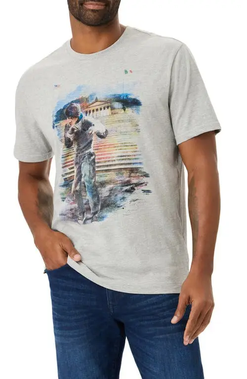 Robert Graham X Rocky 50th The Steps Graphic T-shirt