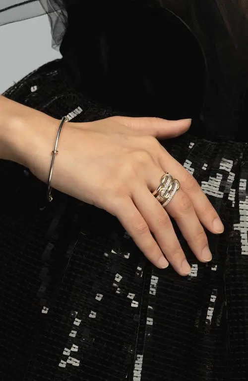 SPINELLI KILCOLLIN Halley Sg Deux Diamond Linked Band Ring
