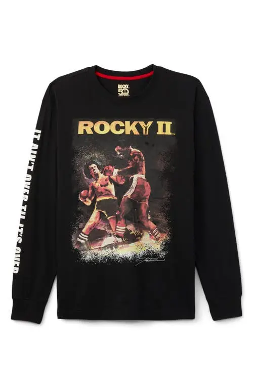 Robert Graham X Rocky 50th Redemption Long Sleeve Graphic T-shirt