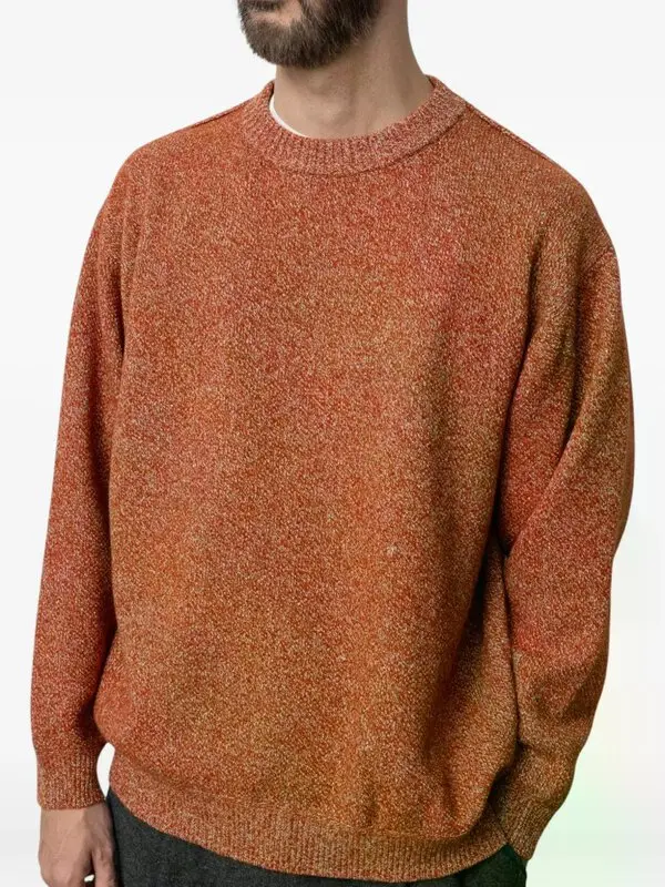 STILL BY HAND Mélange-knit Sweater