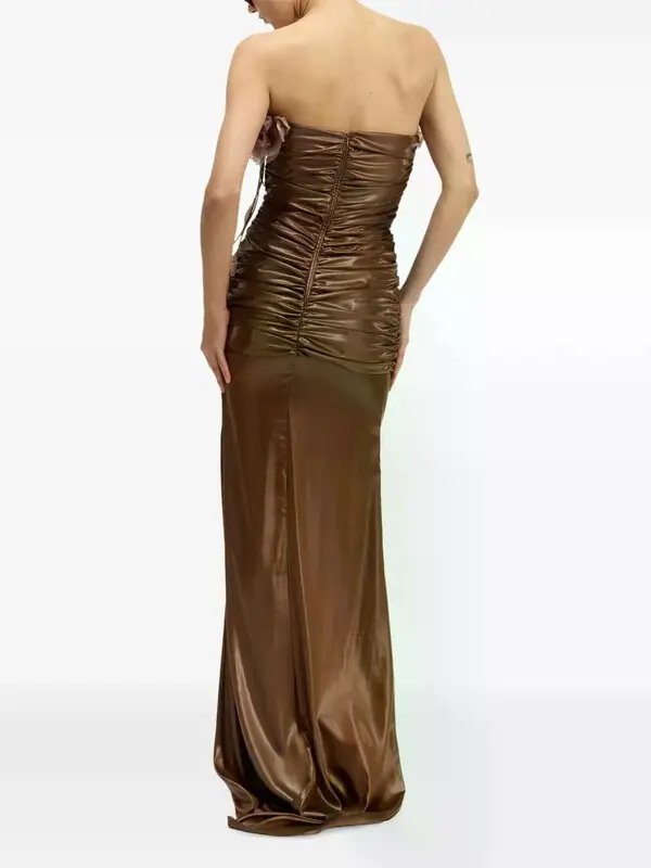 Giuseppe Di Morabito Floral-appliqué Maxi Dress