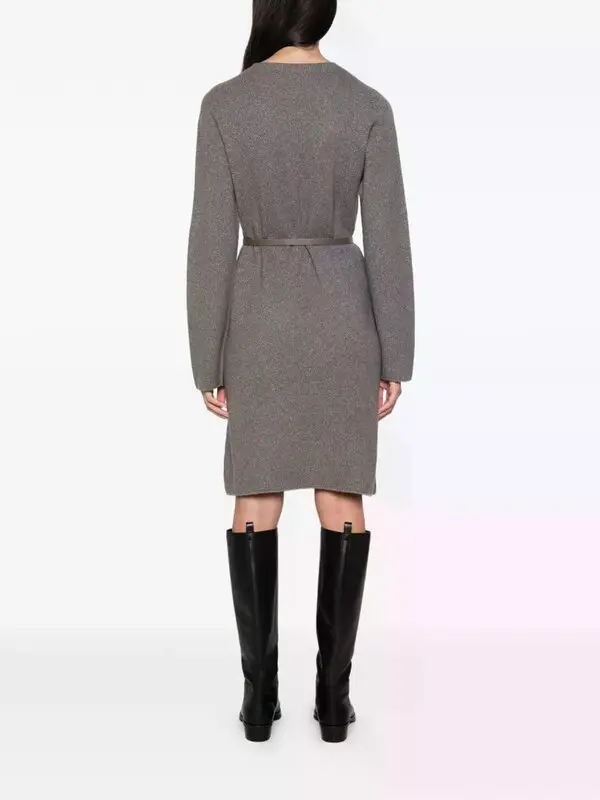 Fabiana Filippi Belted Knit Mini Dress