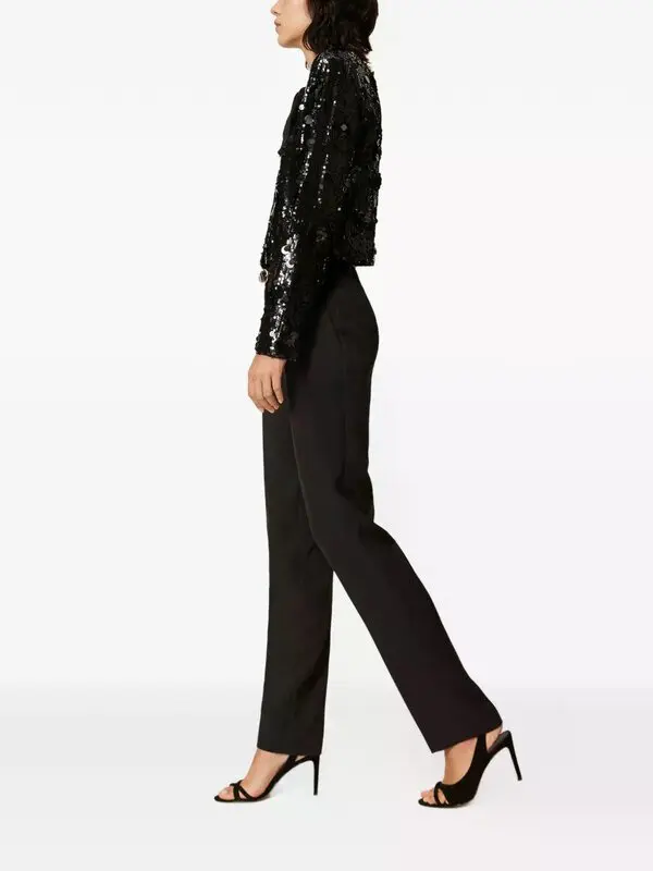TWINSET Crêpe Trousers With Pockets