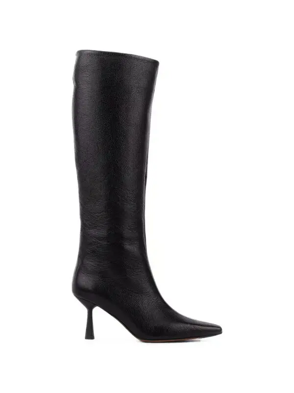 PAUL WARMER Heliora Pointed-toe Boots - Black