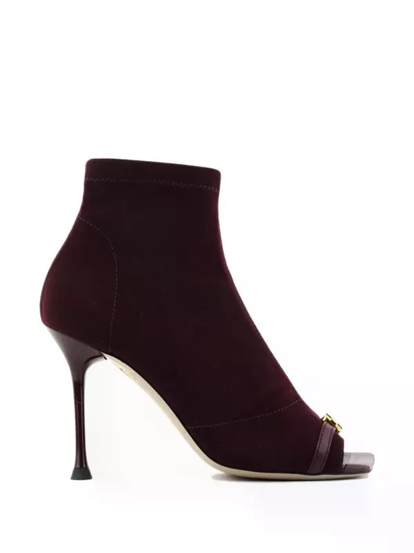 MOROBÉ Lena 03 Gold-tone Plaque Boots
