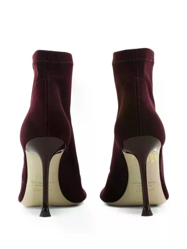 MOROBÉ Lena 03 Gold-tone Plaque Boots