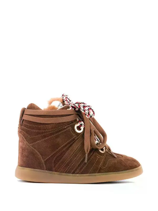 SERAFINI Manhattan Suede-finish Sneakers