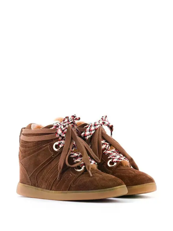 SERAFINI Manhattan Suede-finish Sneakers