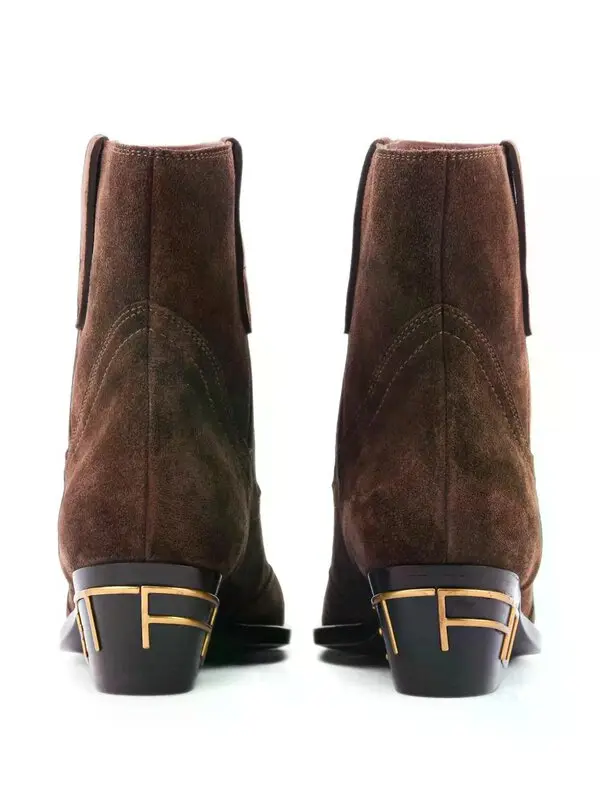 Etro Suede Ankle Boots