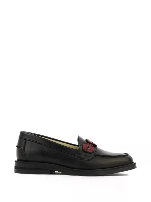 DUKE + DEXTER Wild Kisses Leather Loafers