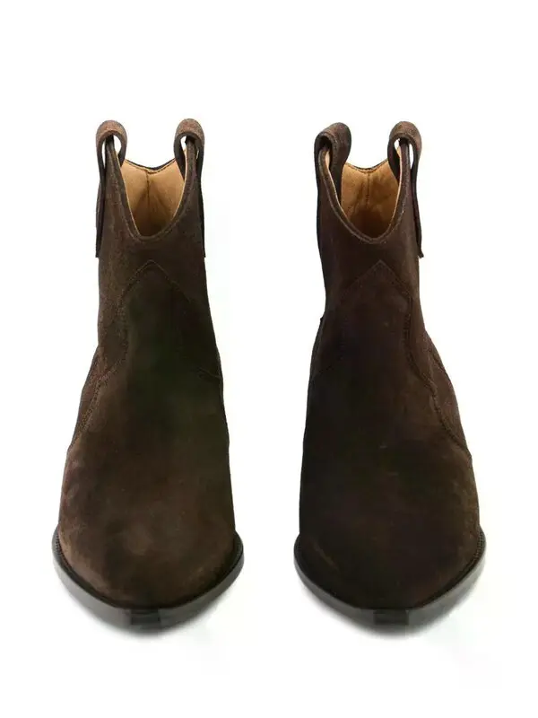 Isabel Marant Étoile Dewina Suede Ankle Boots - Brown