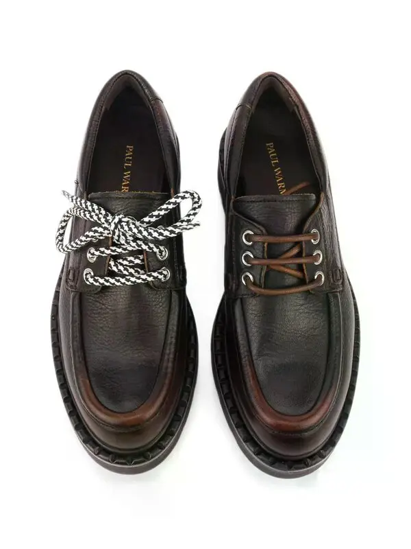 PAUL WARMER Puck Lace-up Derby Shoes