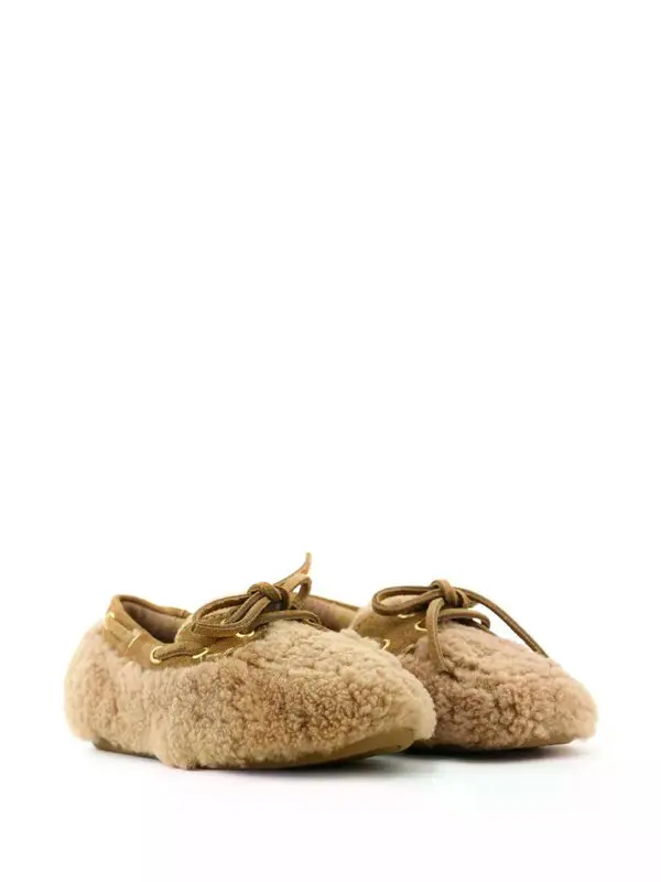 TORAL SHOES Shearling Moccasins