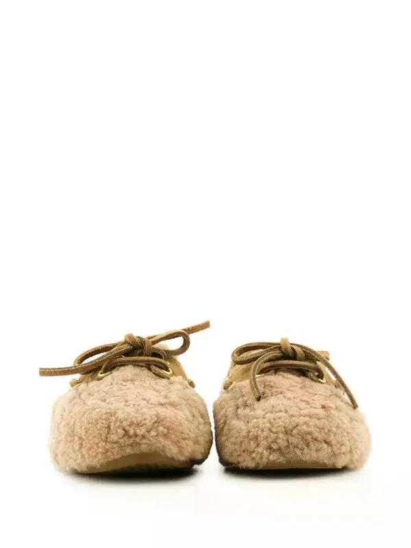 TORAL SHOES Shearling Moccasins
