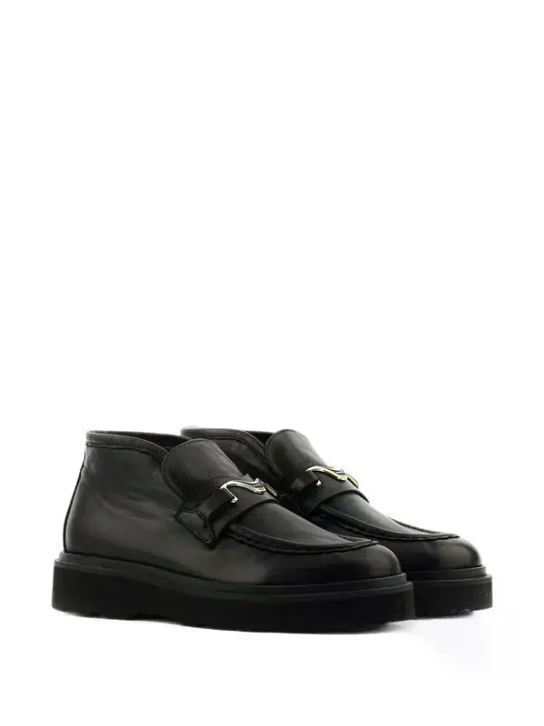 NUBIKK Ella Monroe Logo-plaque Loafers