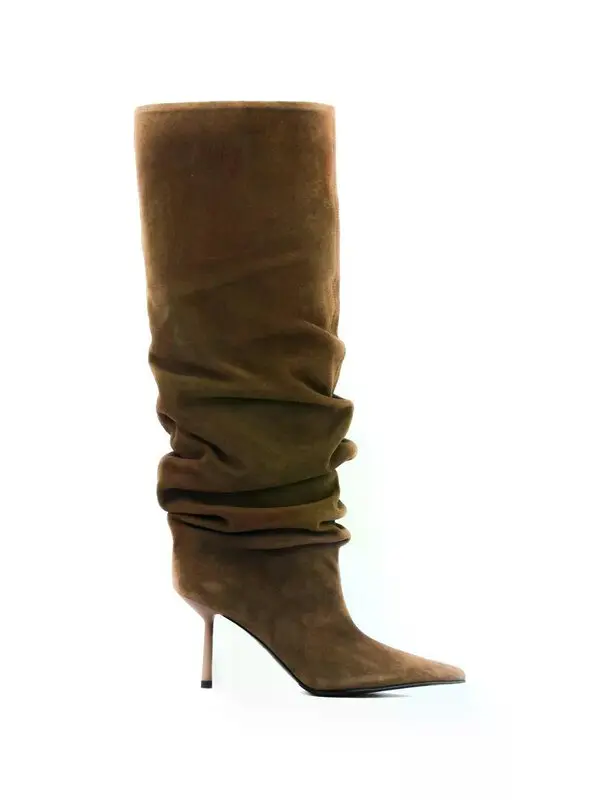 LE SILLA Bella Slouched Knee-high Boots - Brown