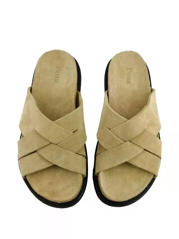 POSA Crossover Suede Slides