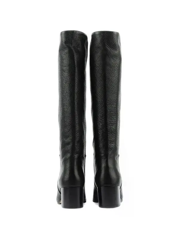 TORAL SHOES Paisley Grained Leather Boots