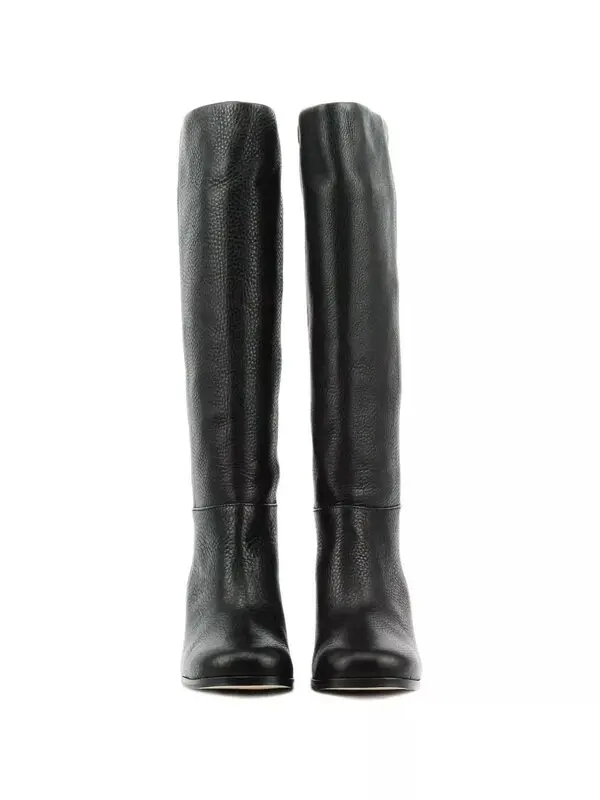 TORAL SHOES Paisley Grained Leather Boots
