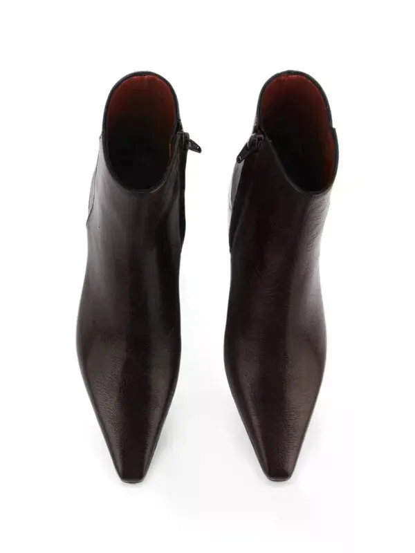 PAUL WARMER Milia Square-toe Ankle Boots