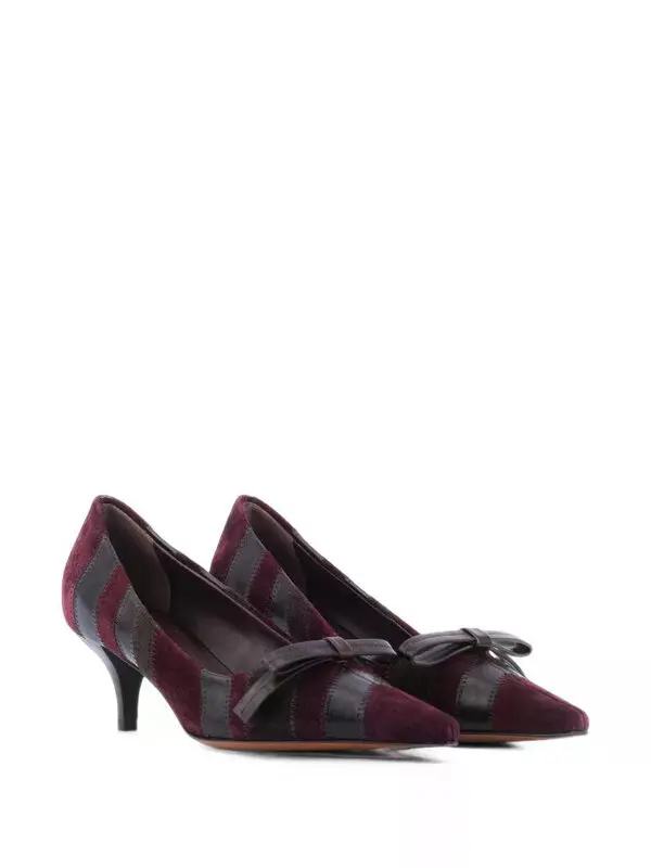 Roberto Festa Kande Bow-detail Panelled Pumps