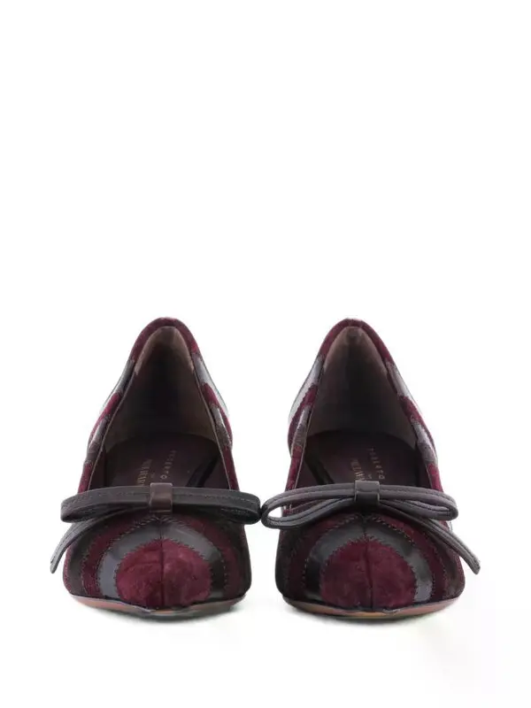 Roberto Festa Kande Bow-detail Panelled Pumps
