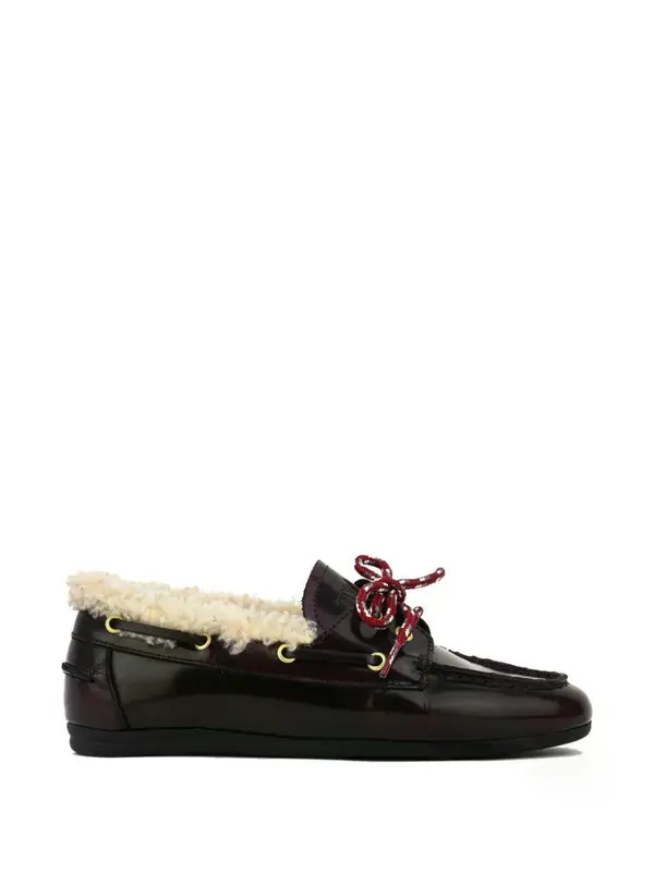 TORAL SHOES High-shine Boat Shoes