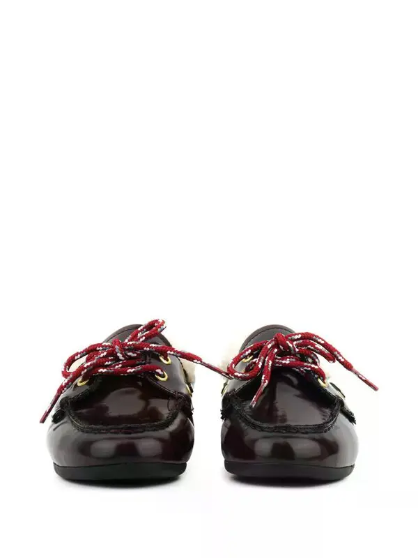 TORAL SHOES High-shine Boat Shoes