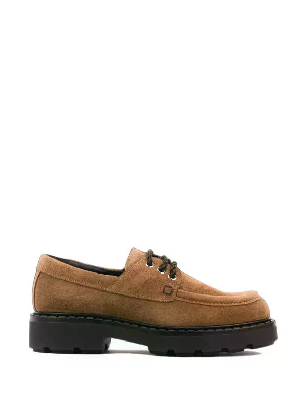 PAUL WARMER Puck Suede Derby Shoes