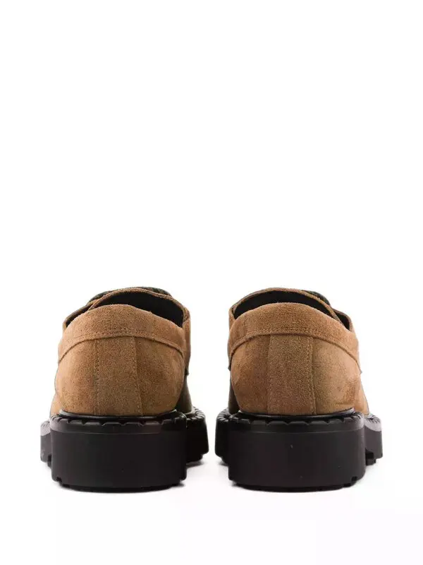PAUL WARMER Puck Suede Derby Shoes