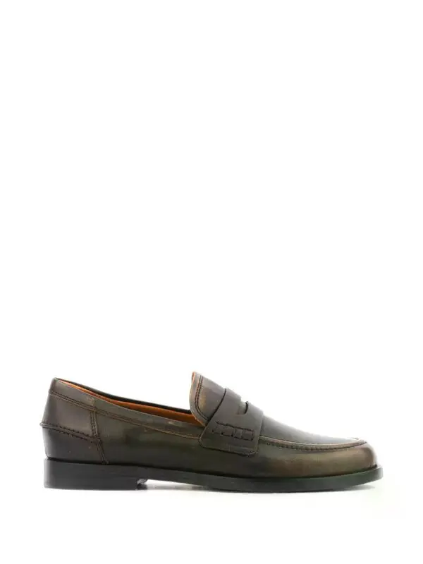 Roberto Festa Caty Brushed Leather Loafers