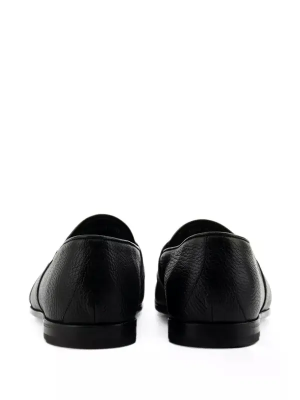 FRANCESCHETTI Caviar Leather Loafers