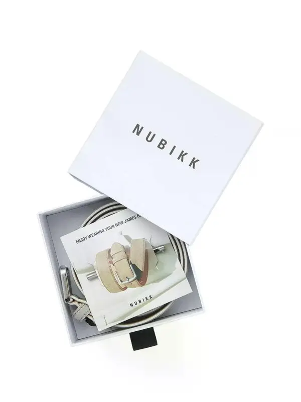 NUBIKK James Suede Belt - Grey
