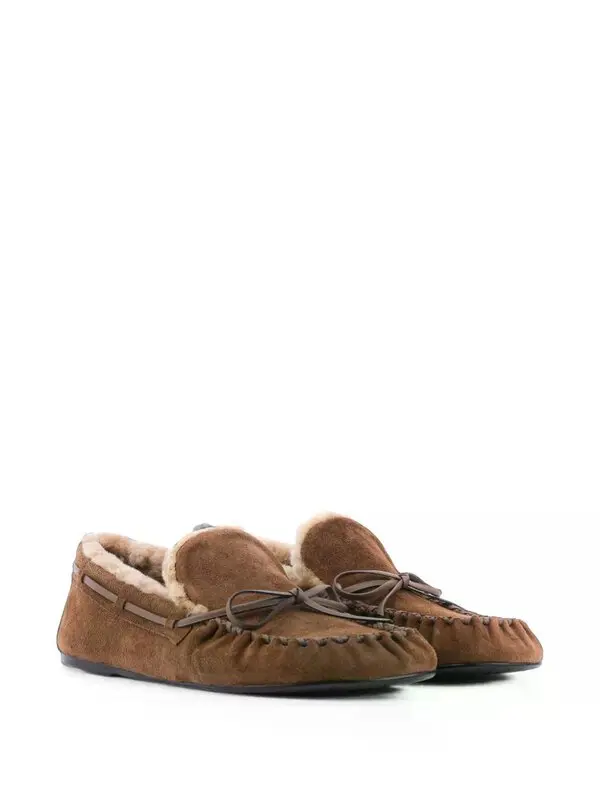 TORAL SHOES Peyton Shearling-lined Loafers