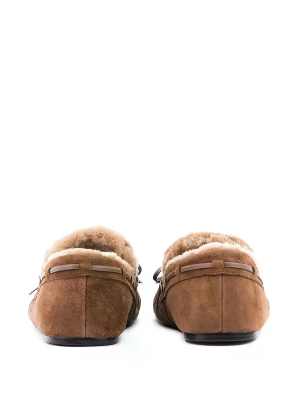 TORAL SHOES Peyton Shearling-lined Loafers