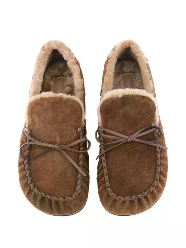 TORAL SHOES Peyton Shearling-lined Loafers